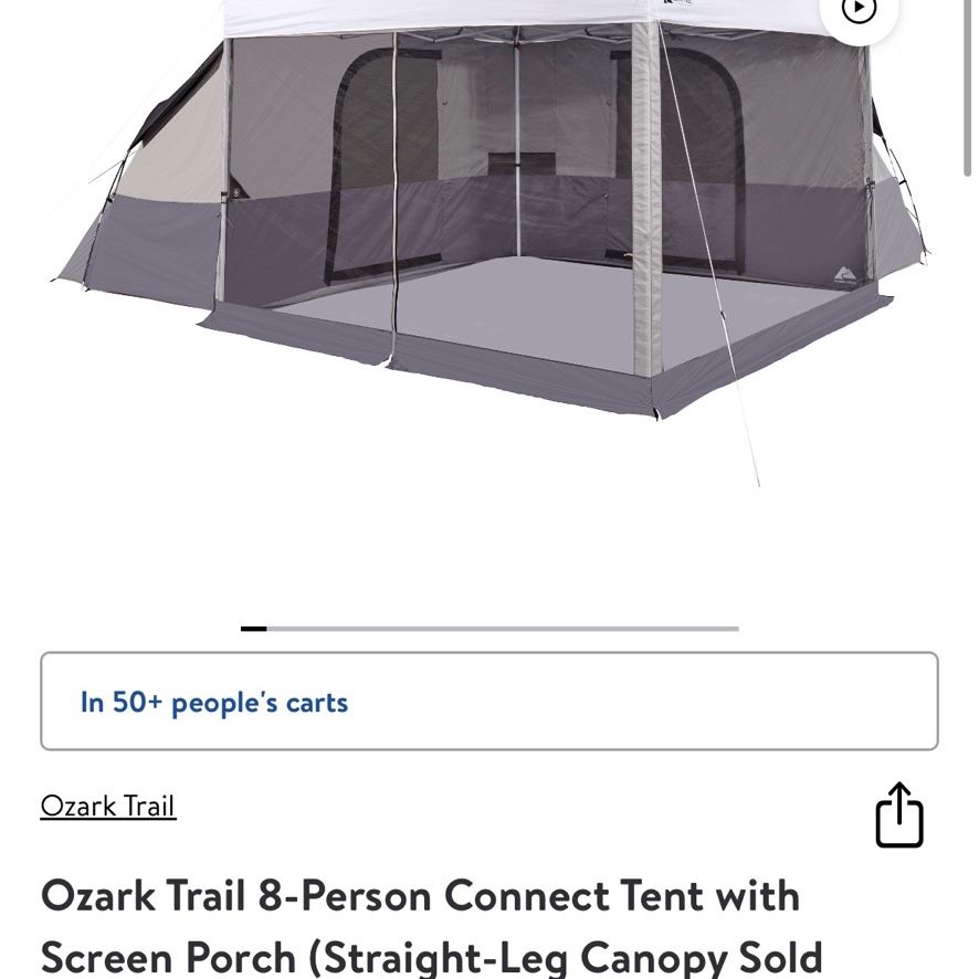 Ozark Trail 8-Person Connect Tent With Screen Porch, 51% OFF