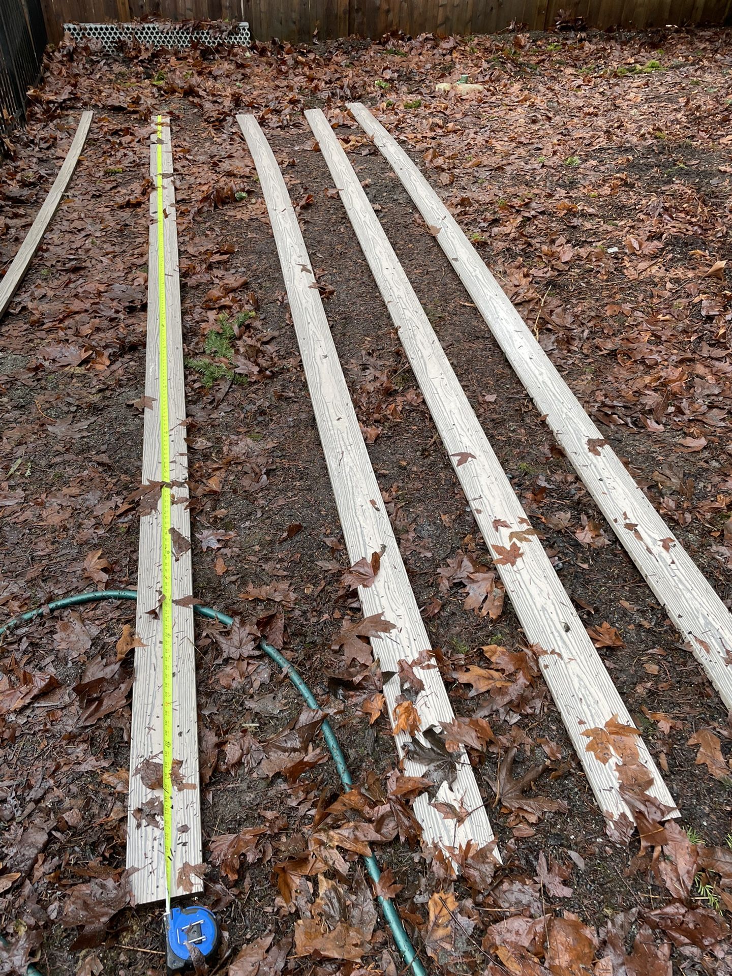 20ft Boards Fortress Apex PVC Decking Arctic Birch + Various Pressure ...