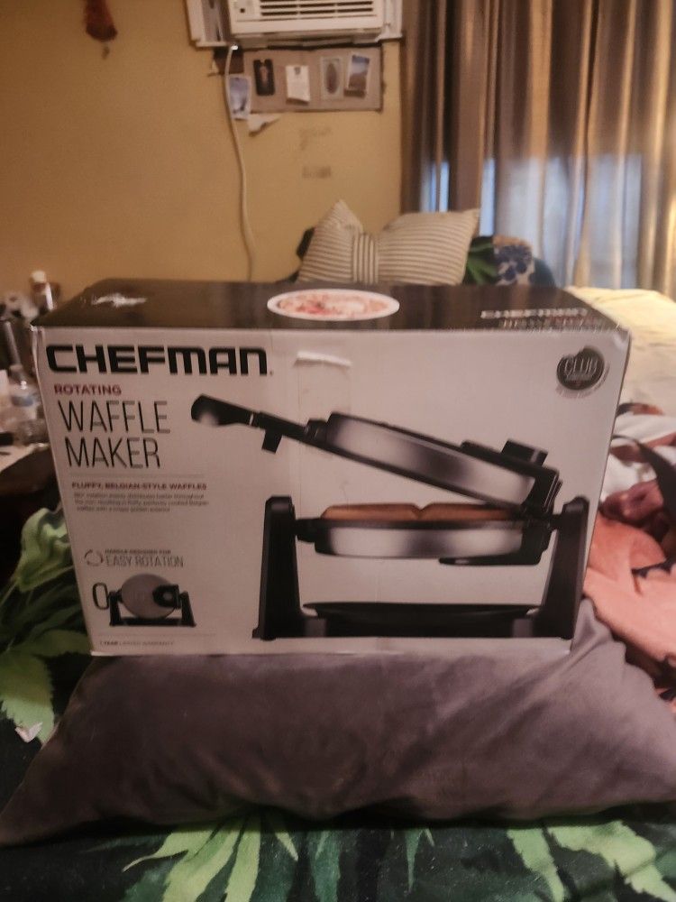 CHEFMAN ROTATING WAFFLE MAKER, PICK UP BY ST.MARY UNIVERSITY for Sale ...