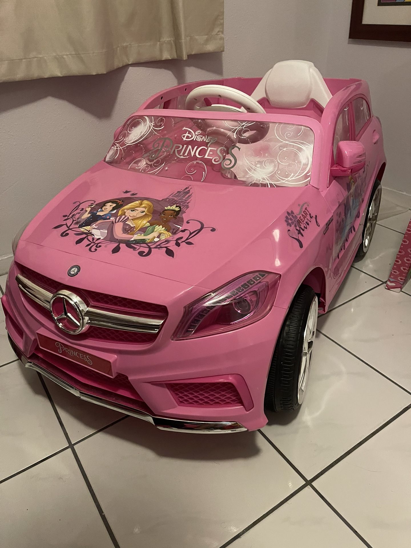 Princess Car For Toddlers