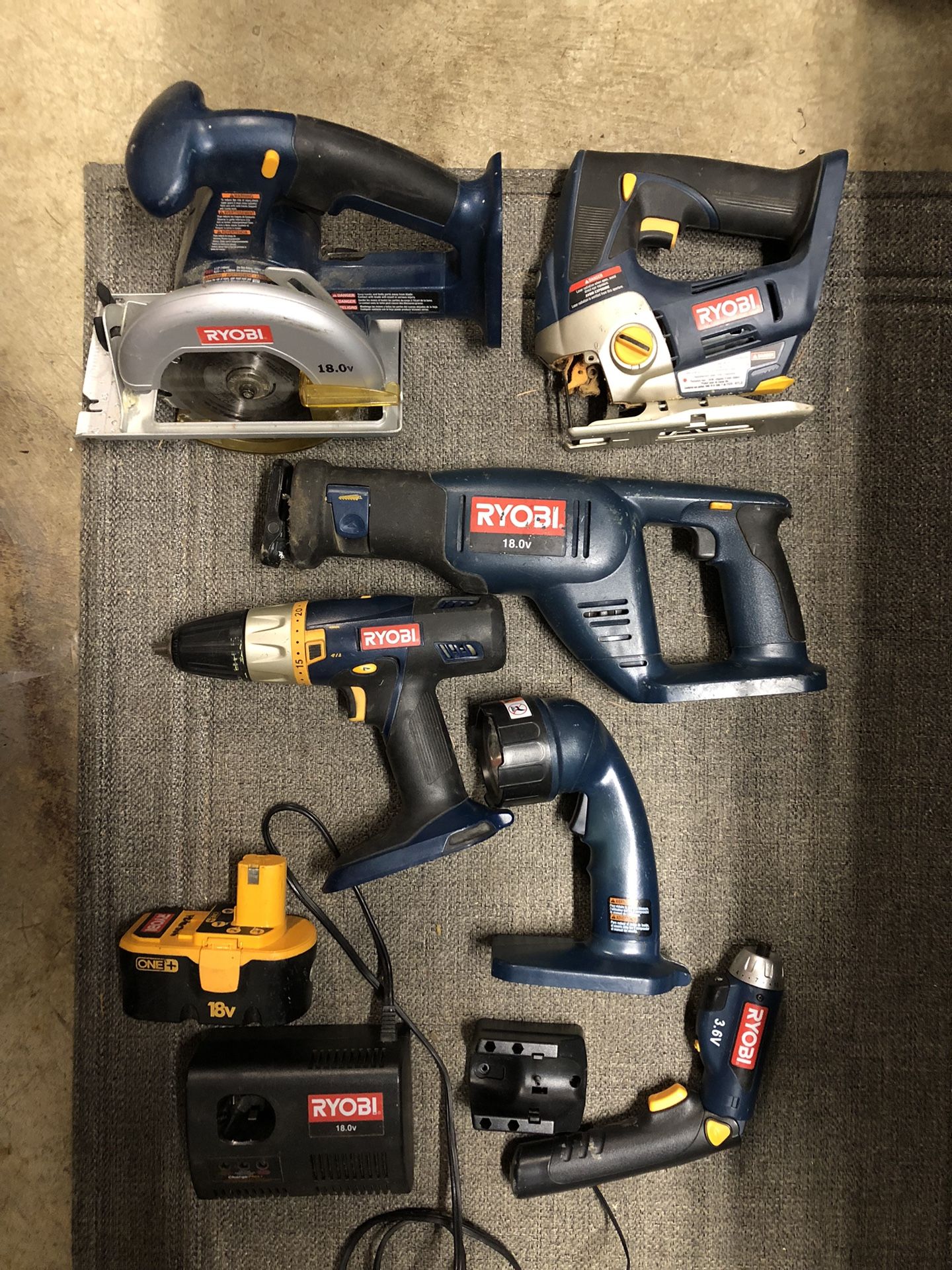 Ryobi Tool Set Power Cordless 18v for Sale in Snohomish, WA - OfferUp