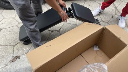 KURONO 90° Adjustable Weight Bench Workout Bench, 800 LB Heavy Duty Incline Decline Bench for ...