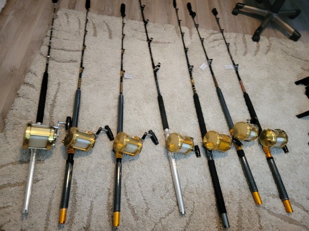 Penn International Reels All On 80#-120# rods for Sale in Hutchinson ...