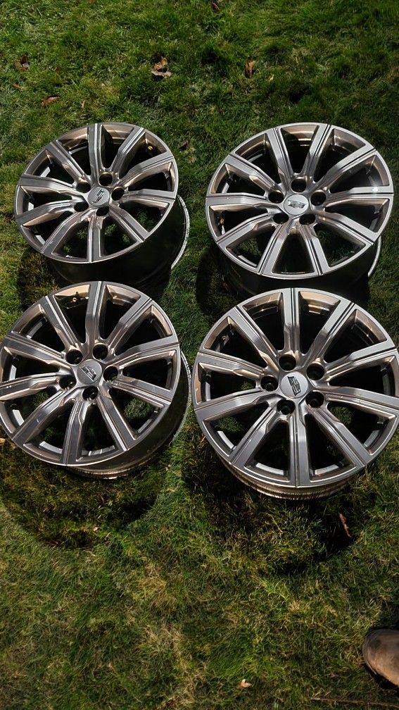 Used Cadillac Rims Set