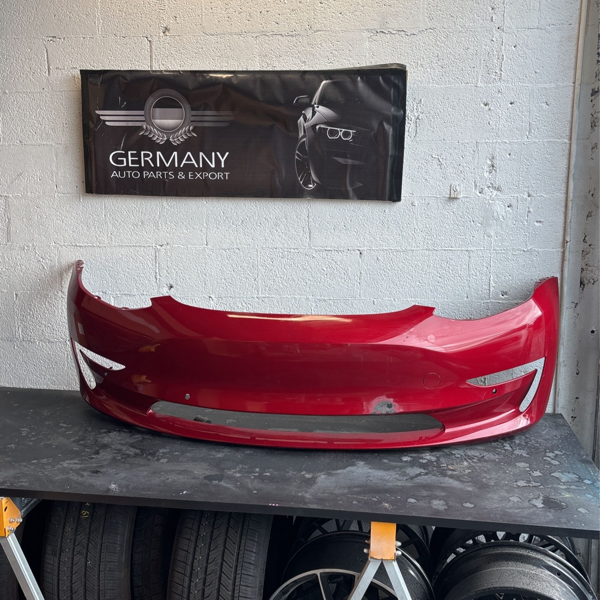 2017 2018 2019 2020 2021 2022 Tesla Model 3 Front Bumper Cover OEM ...
