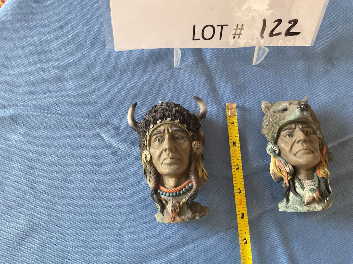 Native American To Figurehead ,Native American Buffalo Hunter Figurine ...