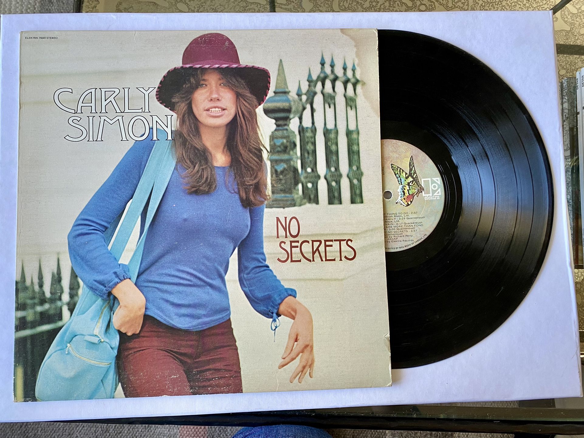 Original Carly Simon: No Secrets Vinyl for Sale in Seattle, WA - OfferUp