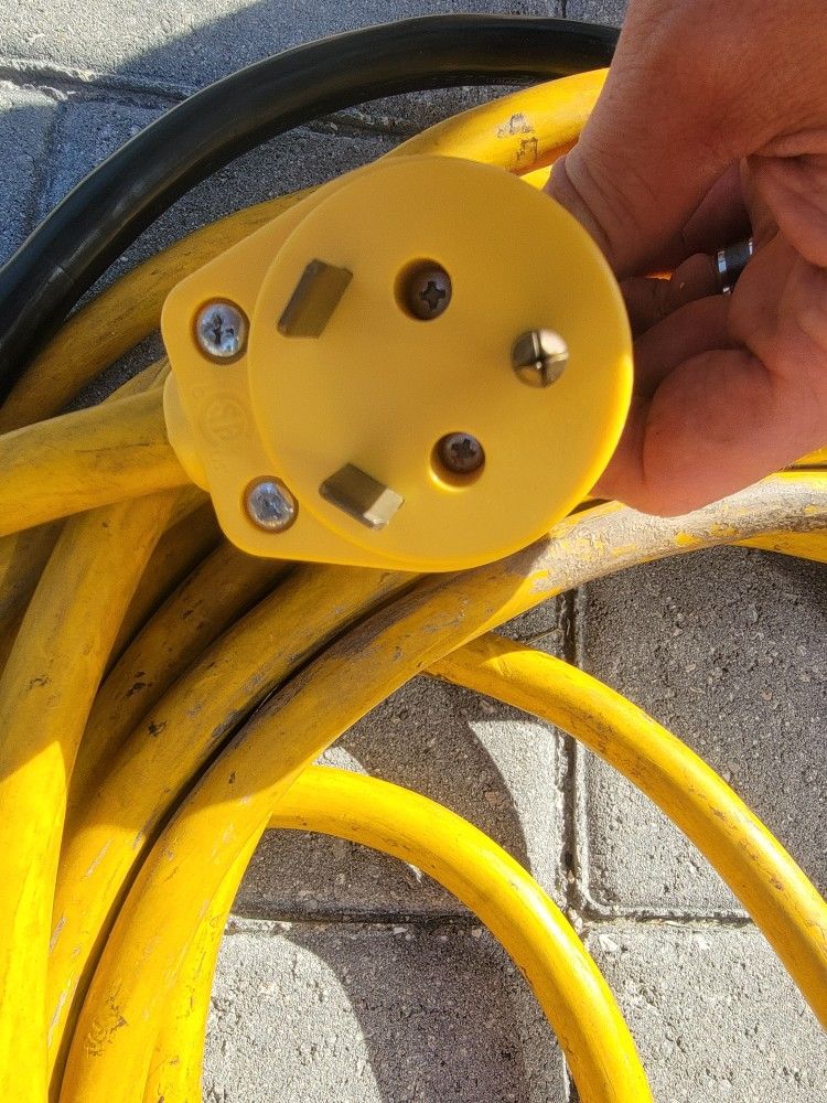 Generator Cable 75 Feet Long - 30 Amp To 4 Way Prong for Sale in Naples ...