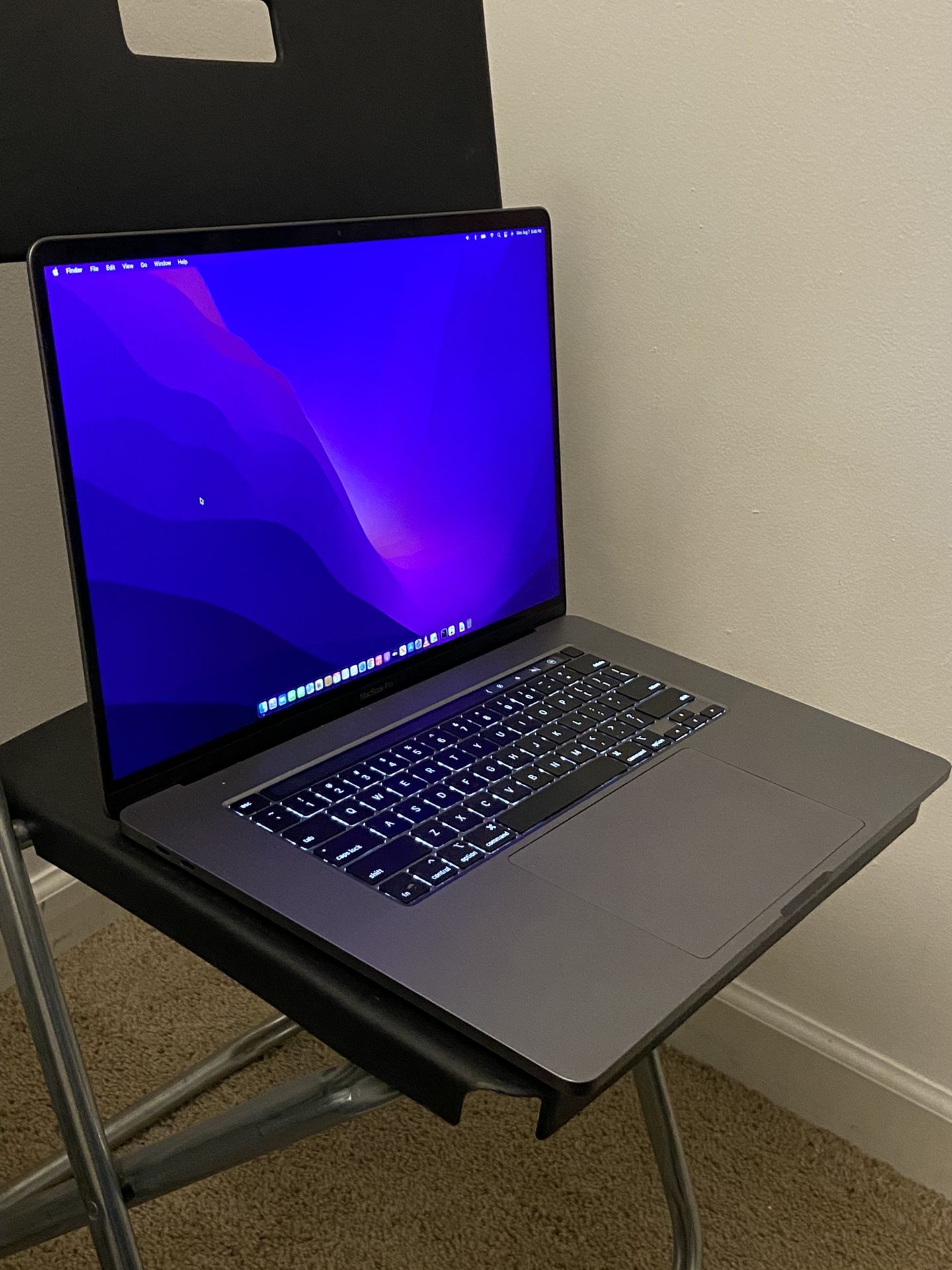 16” 2019 MacBook Pro / OS Monterey / Core i7 / 512GB SSD / 32GB Memory ...