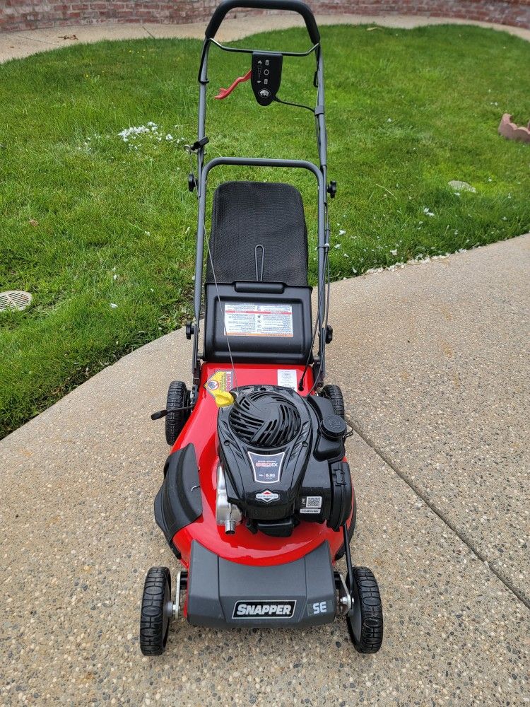 Snapper se Briggs & Stratton 550ex series self propelled lawn mower for ...