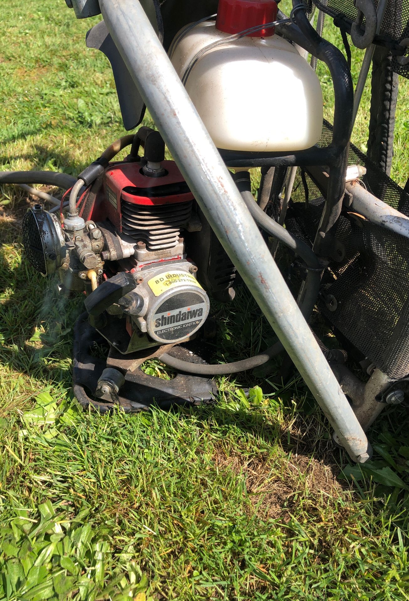 SHINDAIWA BP-35 BRUSH CUTTER BACK PACK for Sale in Portland, OR - OfferUp