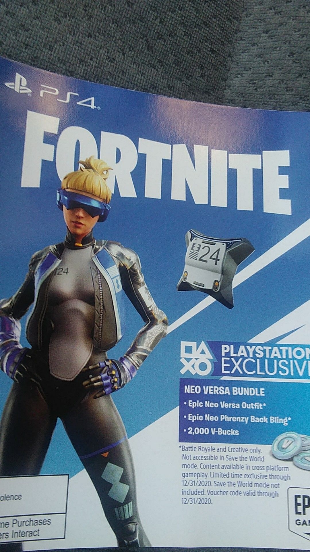 Fornite Neo Versa Bundle for Sale in Rancho Cucamonga, CA - OfferUp