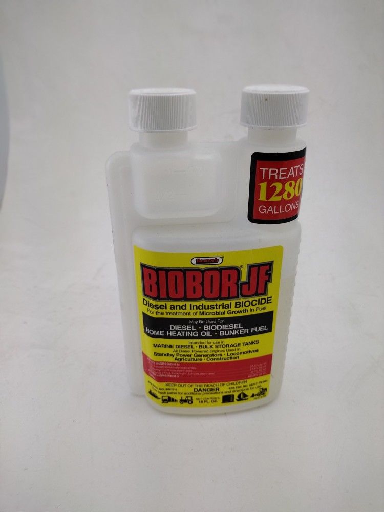 BIOBOR JF DIESEL AND INDUSTRIAL BIOCIDE 1280 gallon Treatment for Sale ...