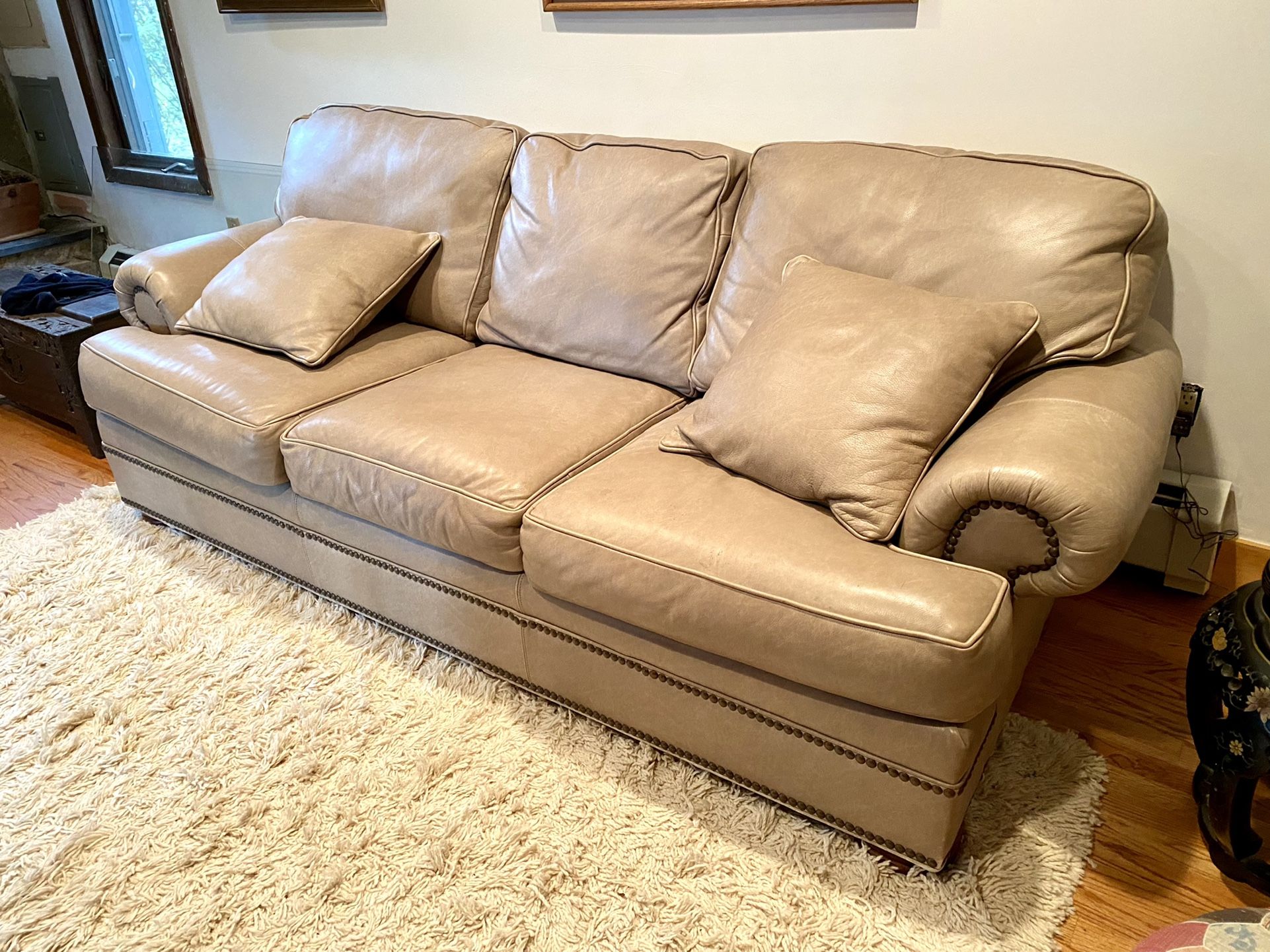 Thomasville Leather Sofa Repair | Cabinets Matttroy