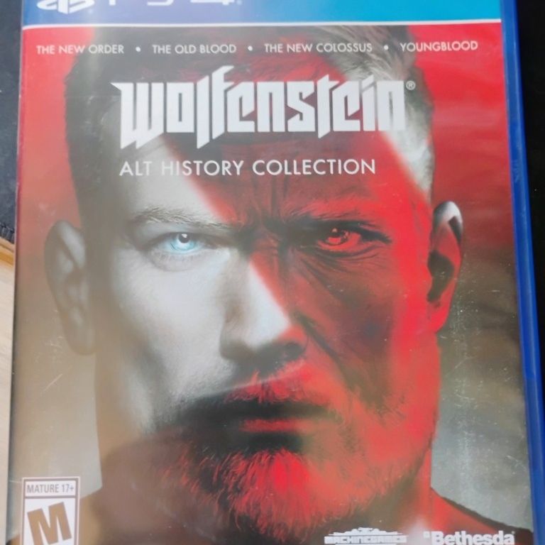 Bethesda PS4 Games Wolfenstein Alt History Collection PS4 - 4 Game Set ...