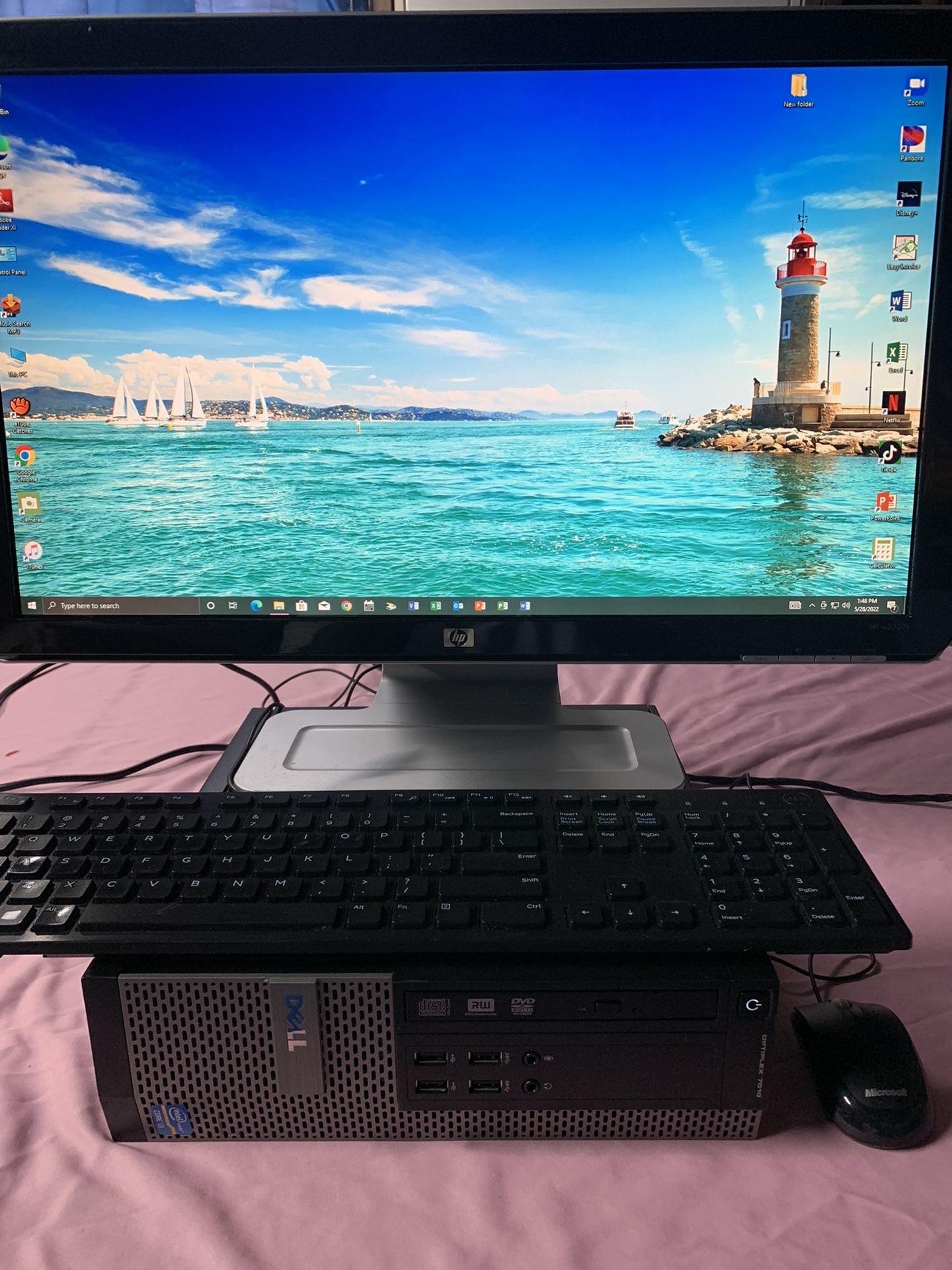 i3…i3…i3 DELL DESKTOP Plus 23.5 Inches Screen 1 TERABYTE HHD…16GB RAM ...