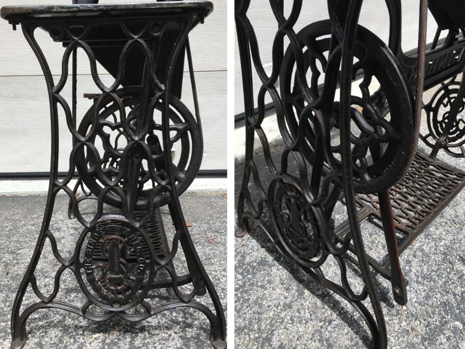 Vintage Industrial SINGER 29K71 Leather Treadle Sewing Machine for Sale ...