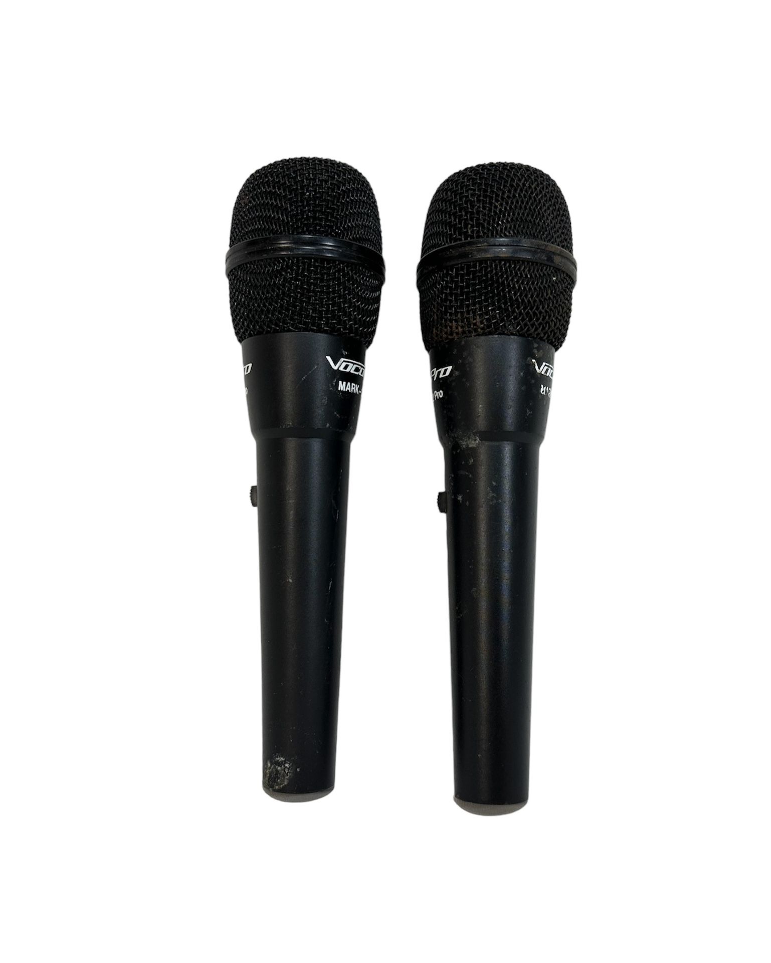 Lot of 2 VocoPro Mark 12 Pro ~ Dynamic Microphone ~ Black ~ Working ...