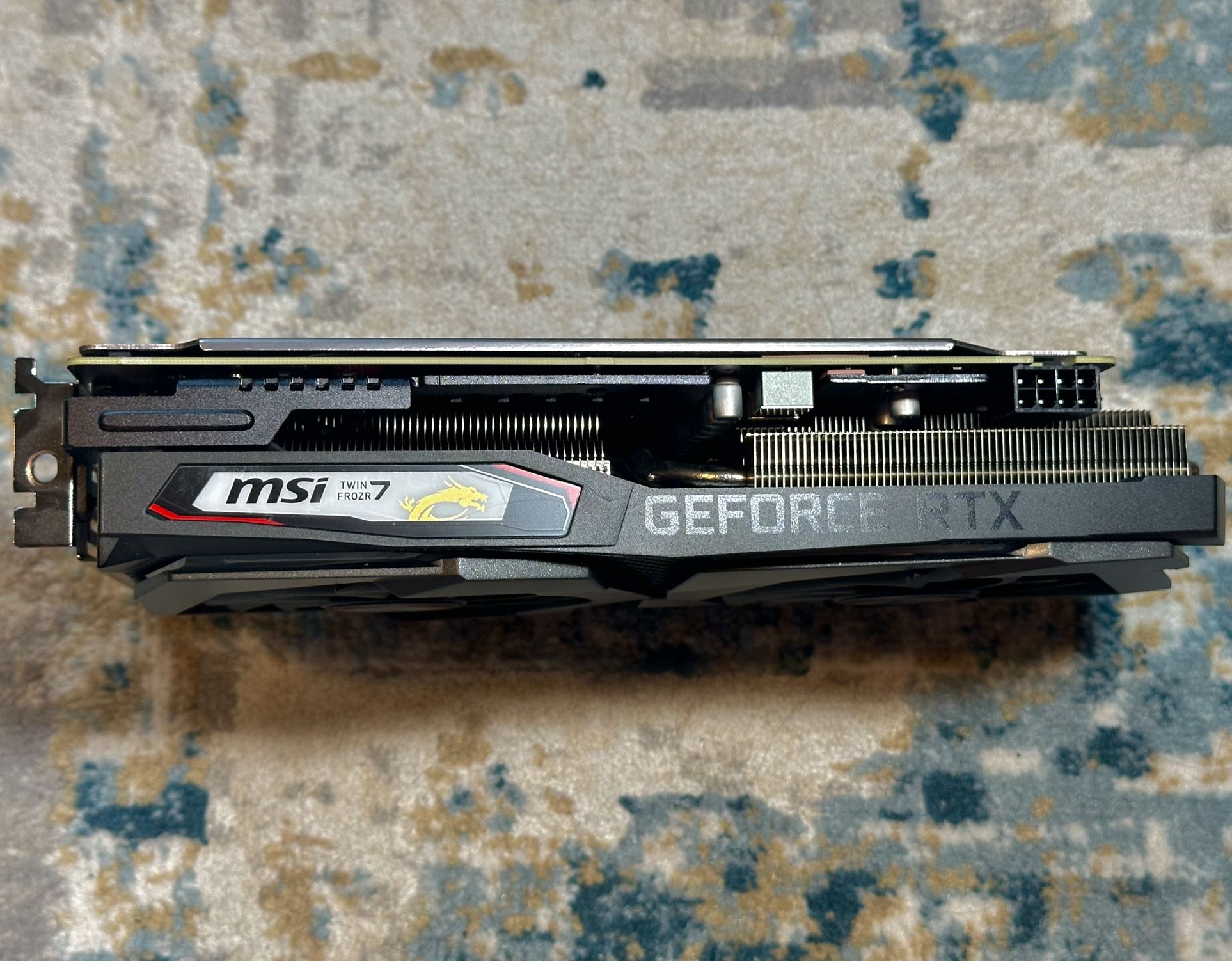 Graphics Card - MSI GAMING X GeForce RTX 2060 SUPER RGB Lights for Sale ...