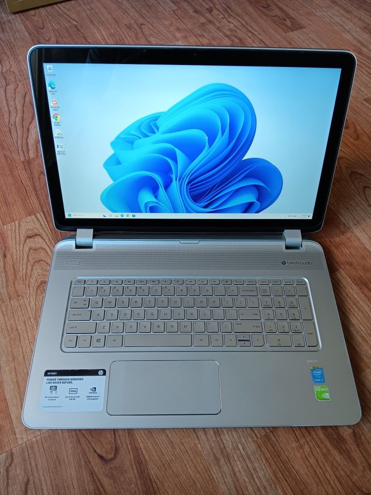 Fast HP ENVY BeatsAudio Laptop Touchscreen Intel i7 2.0GHz 16GB RAM New ...