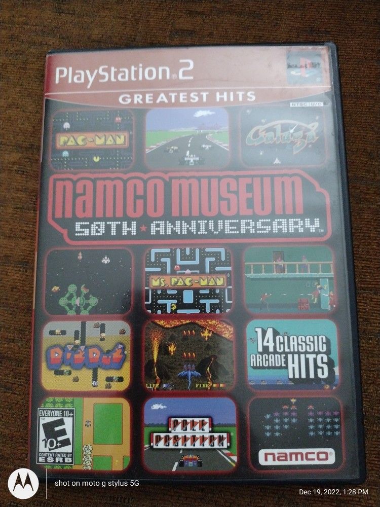 Ps2 Namco Museum 50th Anniversary