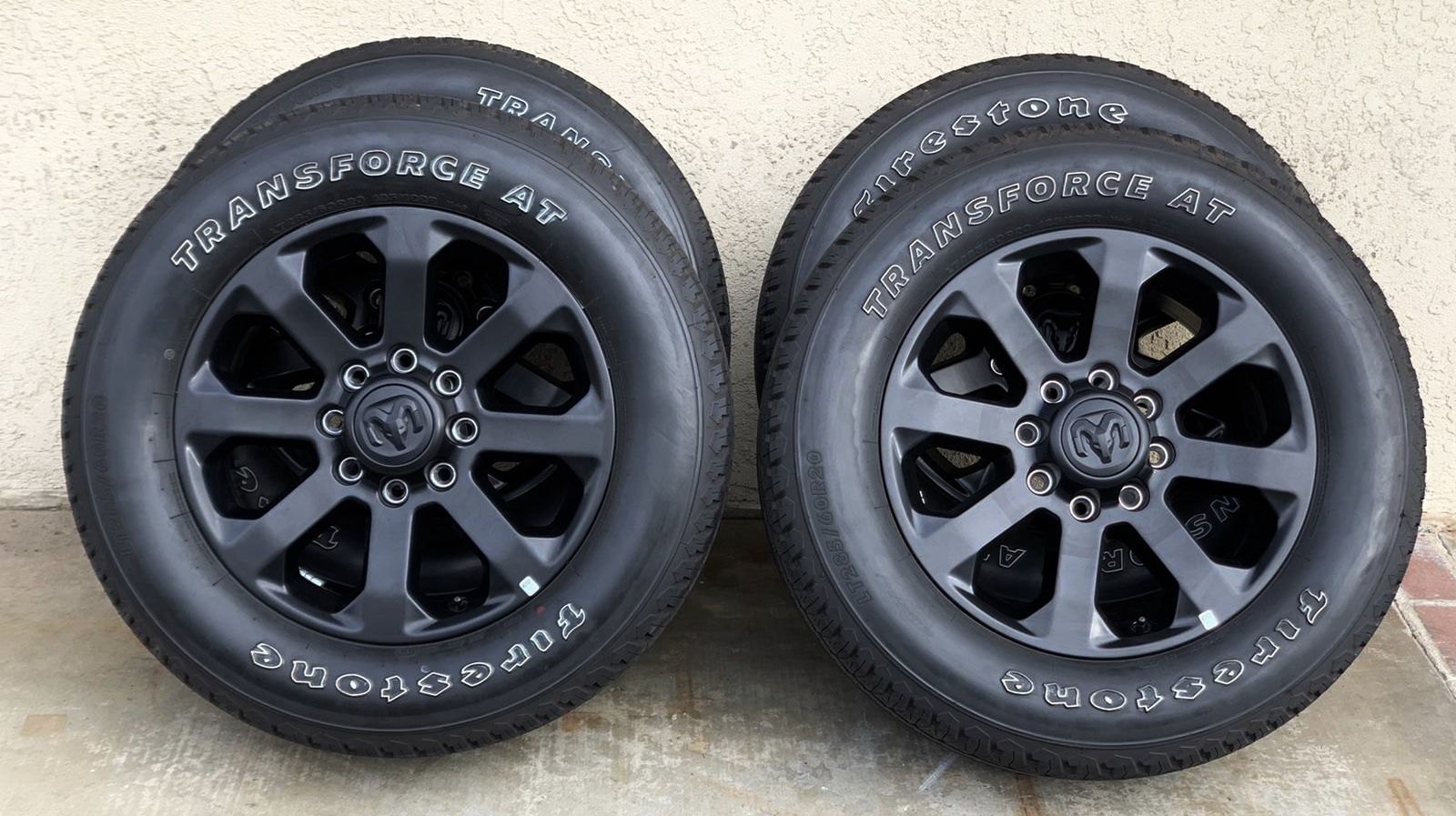 20” Dodge Ram 2500 Black 2024 Wheels and Tires 3500 for Sale in ...