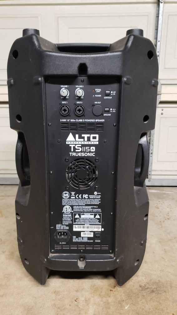 Alto TS115A Powered Speaker. DJ. 15" With Tripod for Sale in Artesia ...
