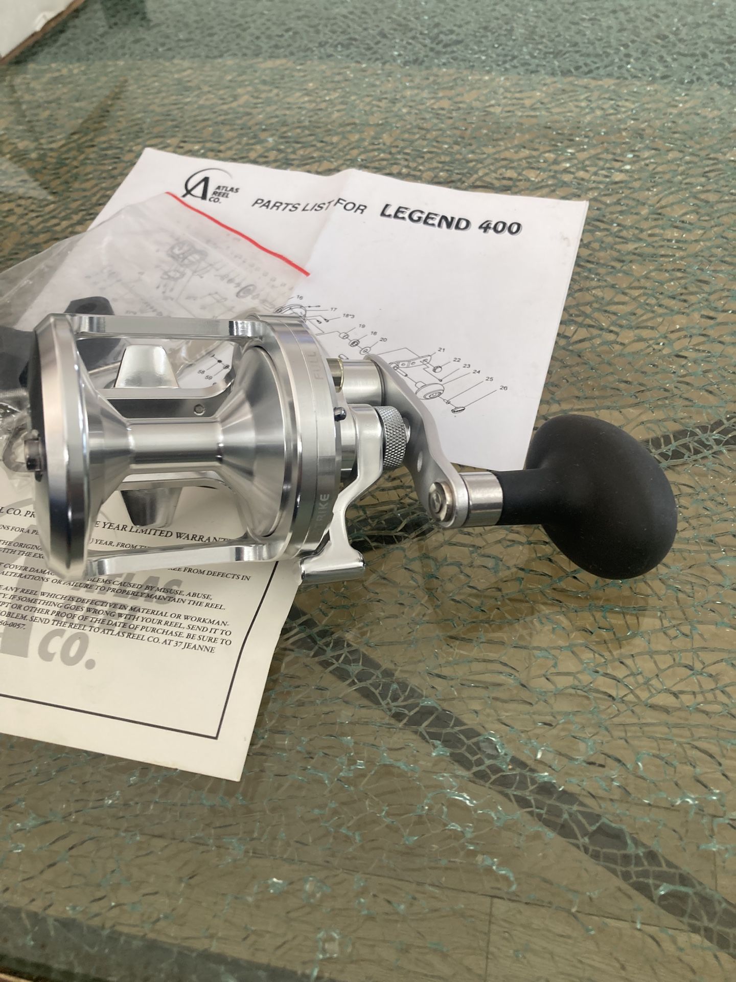 Atlas Fishing Reel Legend 400 for Sale in Los Angeles, CA - OfferUp