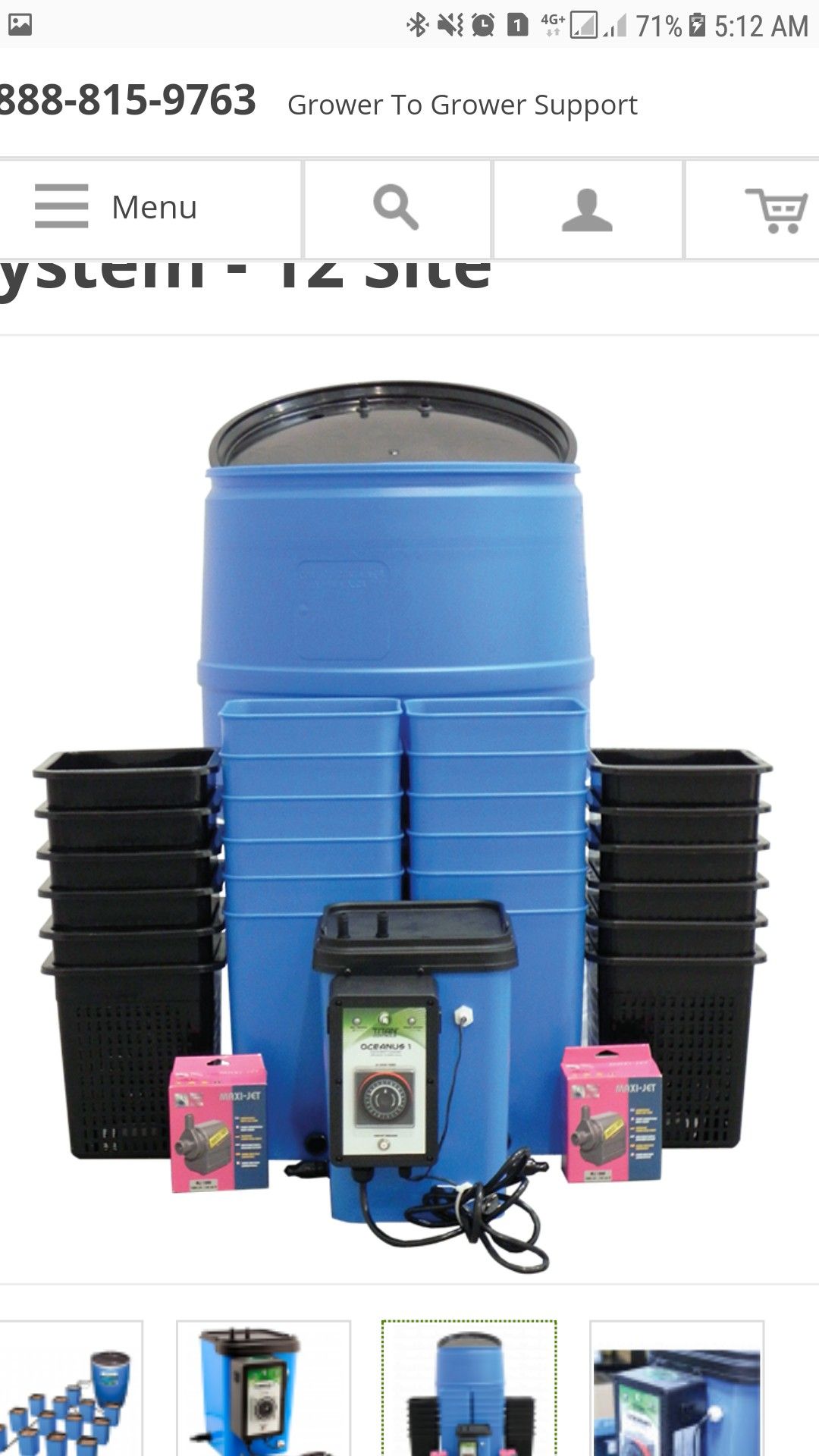 TITAN Flo N Gro Hydroponic System for Sale in Baytown, TX - OfferUp