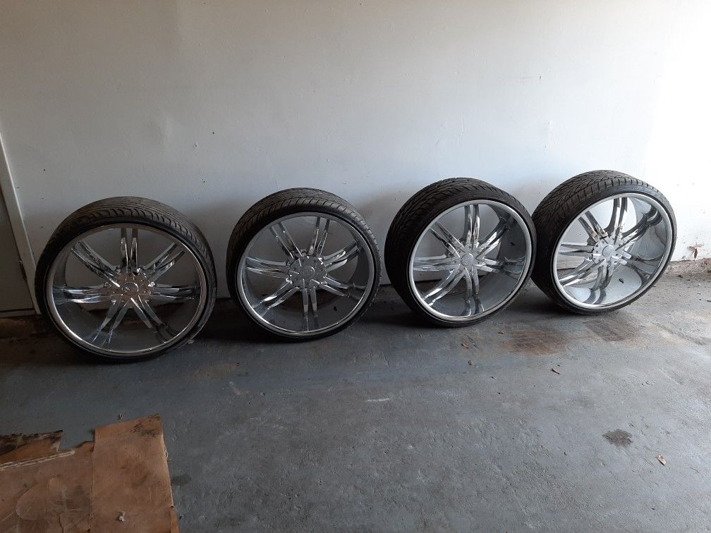 24 inch rims for Sale in Houston, TX - OfferUp