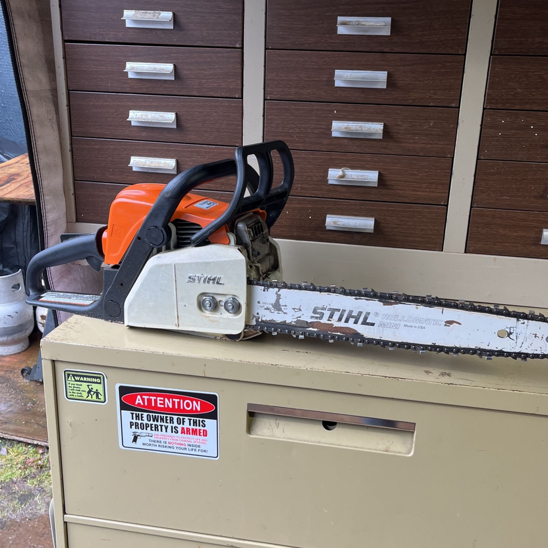 STIHL CHAINSAW MS170 16” for Sale in Cascade Locks, OR - OfferUp