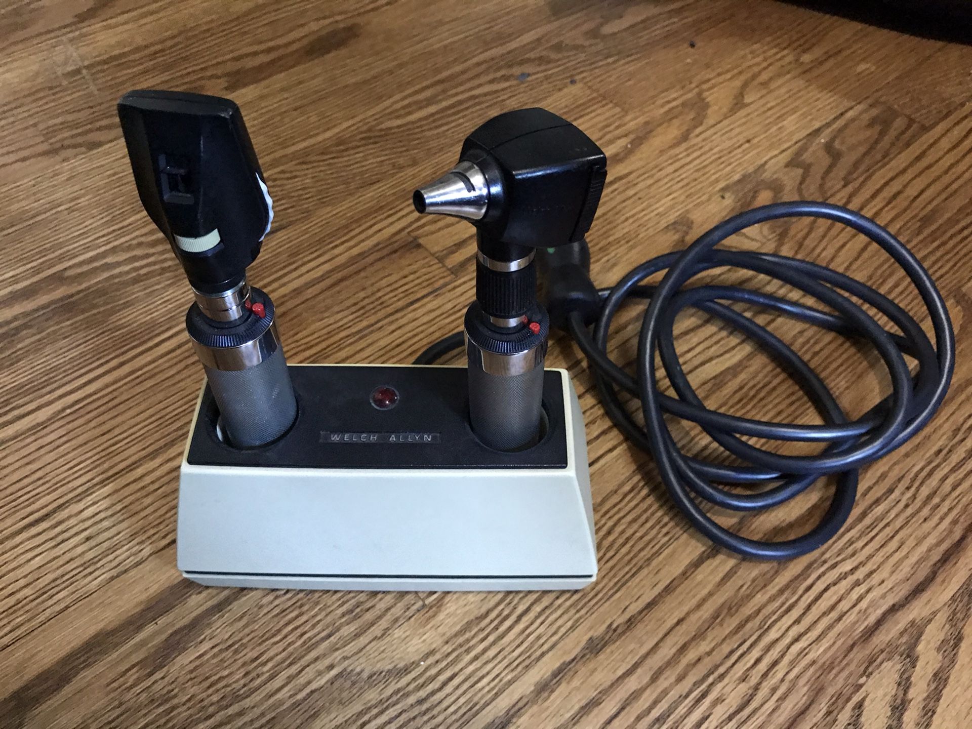Welch Allyn Otoscope Ophthalmoscope and charging base for Sale in ...