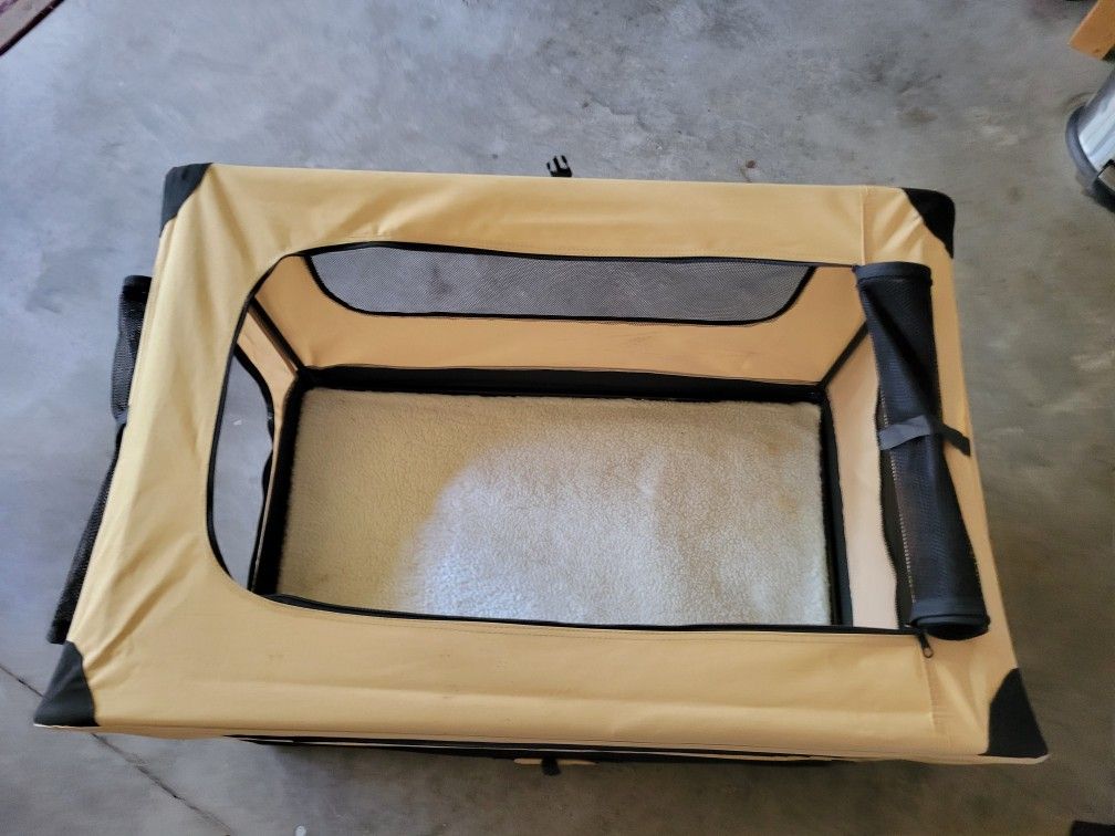 2 Door Portable Collapsing Dog Crate for Sale in Sunset Beach, NC - OfferUp