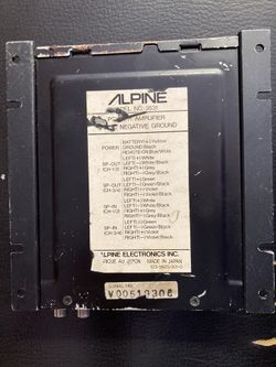 Mini Alpine Amplifiers