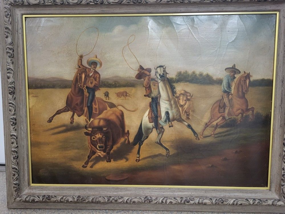 Mexican Western Cowboy Paintings for Sale in Rancho Mirage, CA - OfferUp