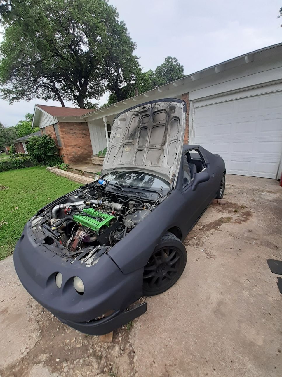 Honda del sol b18 t33 big turbo swap for Sale in Fort Worth, TX - OfferUp