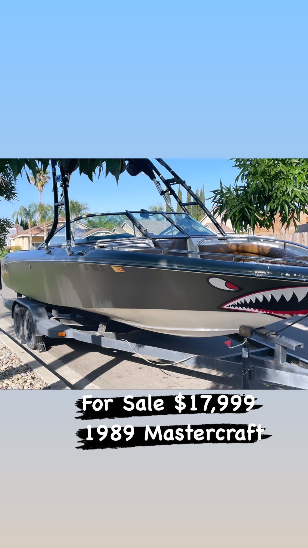 1989 Mastercraft Maristar 240 Ski Boat for Sale in Turlock, CA - OfferUp