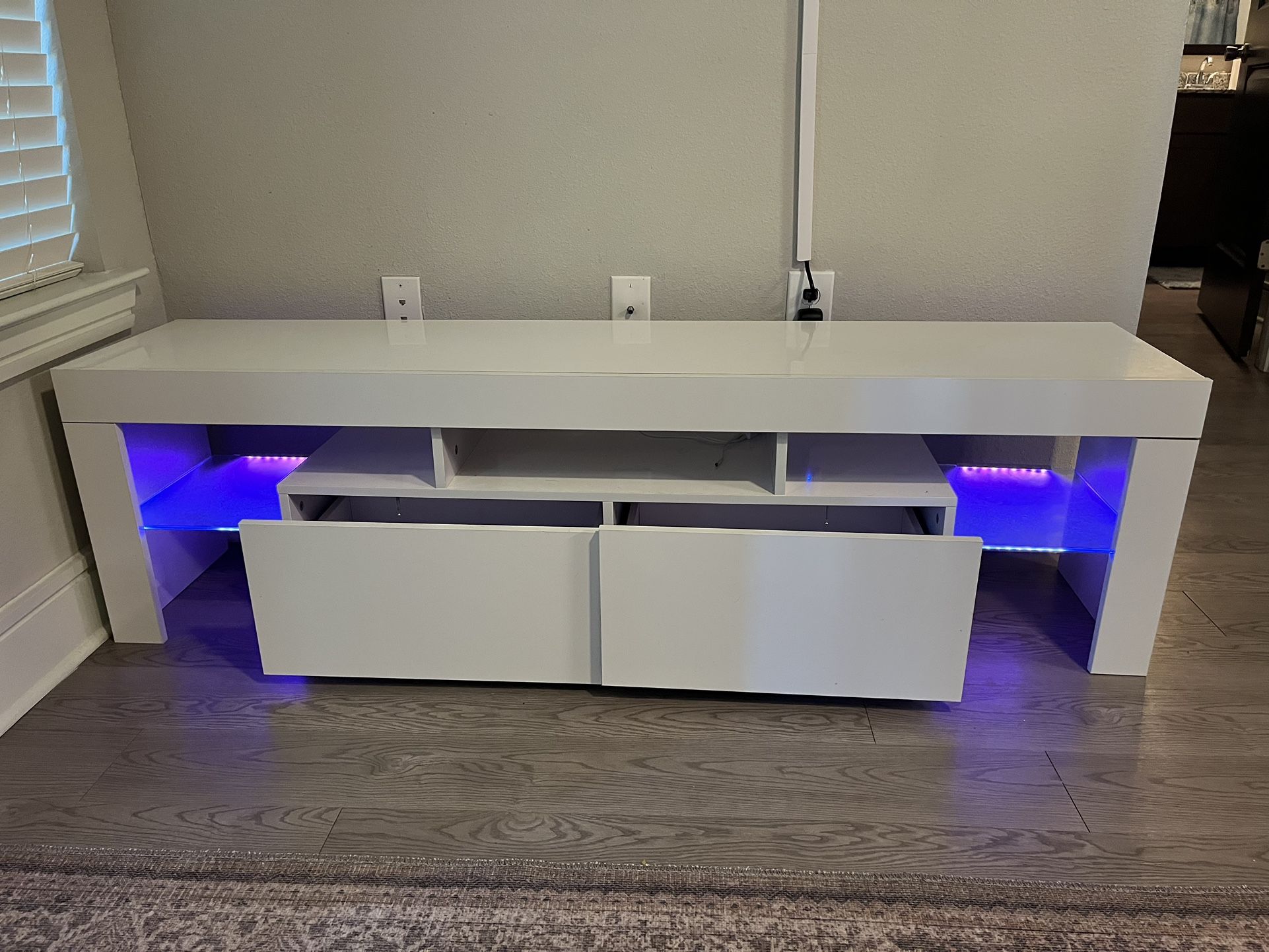 Light up TV stand for Sale in Jacksonville, FL - OfferUp