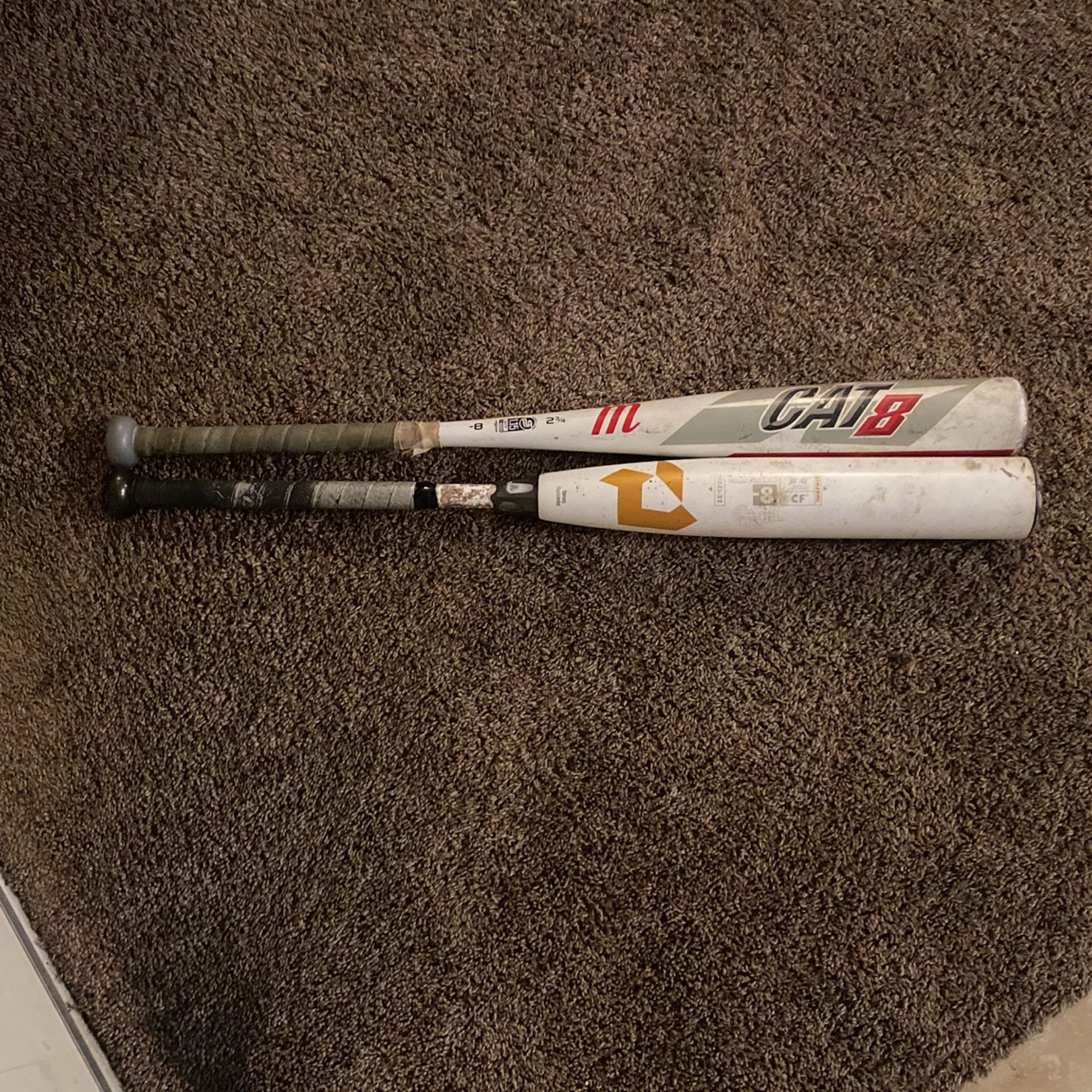 Marucci Cat 8, Demarini CF 2022 for Sale in Pumpkin Center, CA - OfferUp