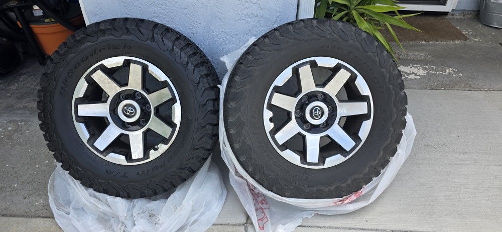 5th Gen 4runner Rims And Tires. for Sale in Oceanside, California - OfferUp
