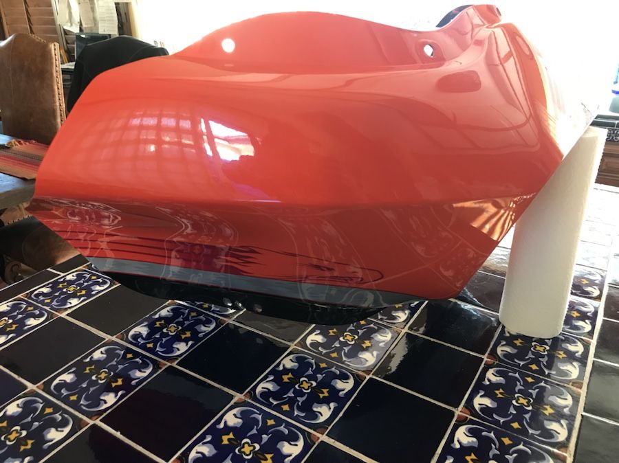 Harley Davidson CVO Screaming Eagle Road Glide Fender and outer Fairing ...