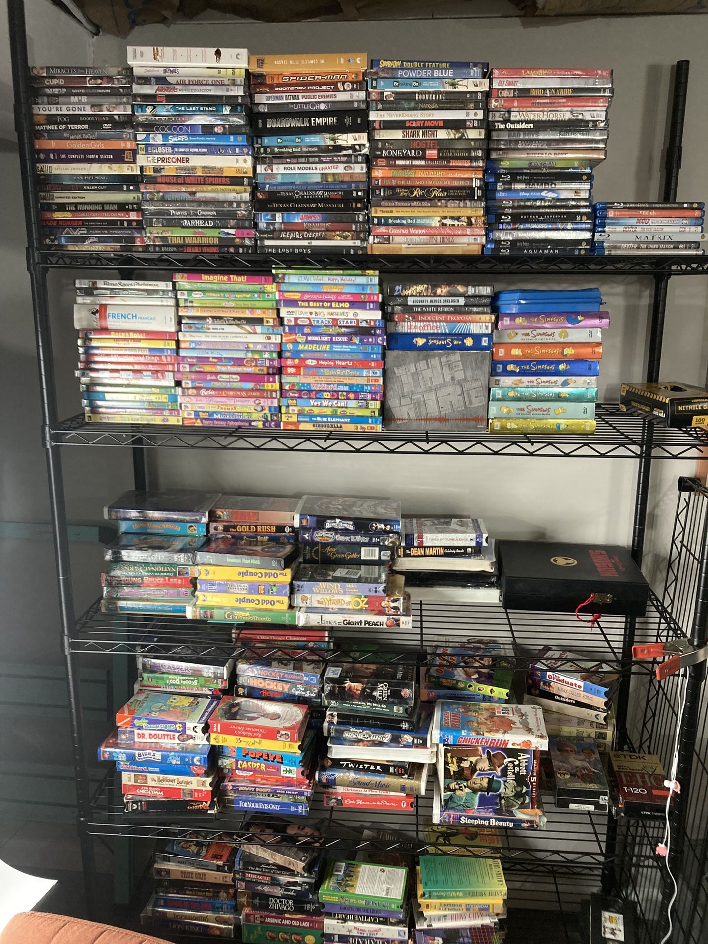HUNDREDS OF DVDS & VHS MOSTLY SEALED for Sale in Byram Township, NJ ...