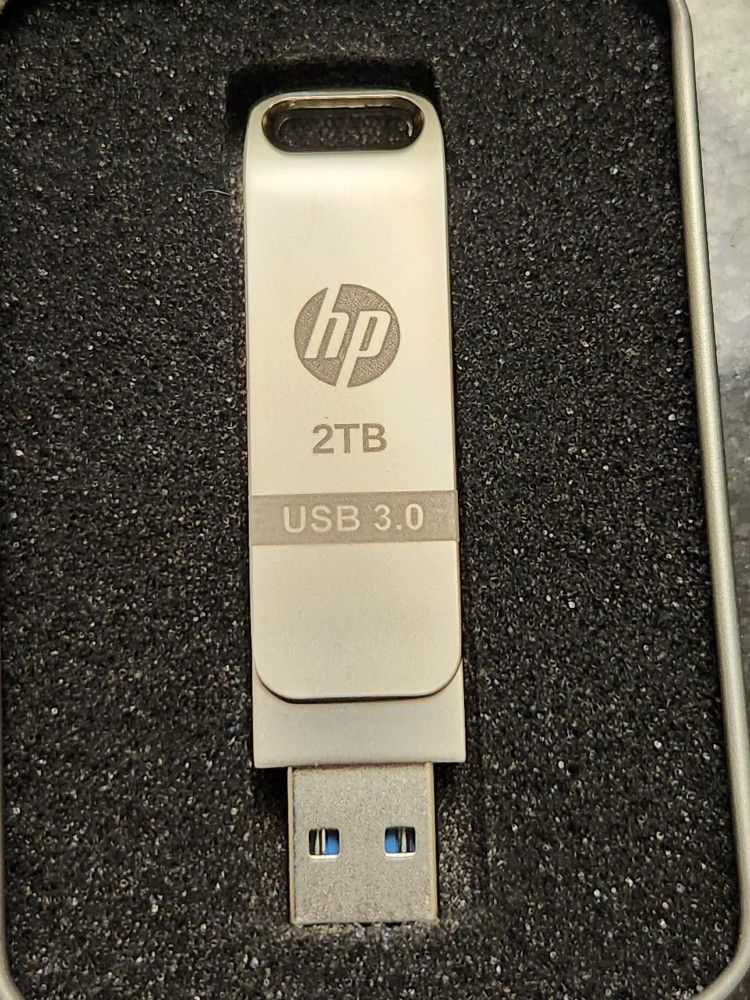 2TB HP USB Drive 3.0 With Type C Port for Sale in Chino, CA - OfferUp