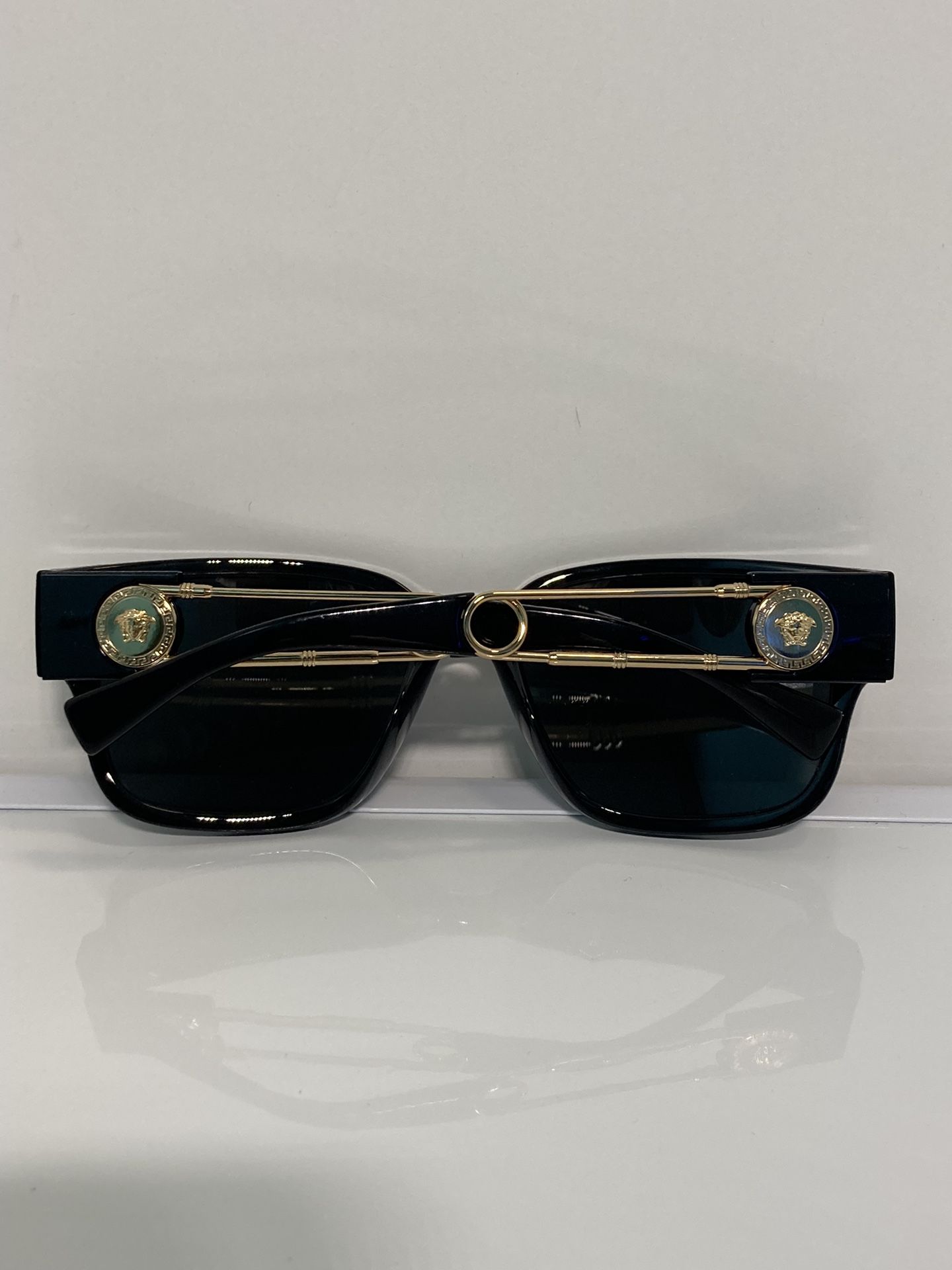 New Versace 4412 GB1/87 Black Bold Acetate Men’s Sunglasses for Sale in ...