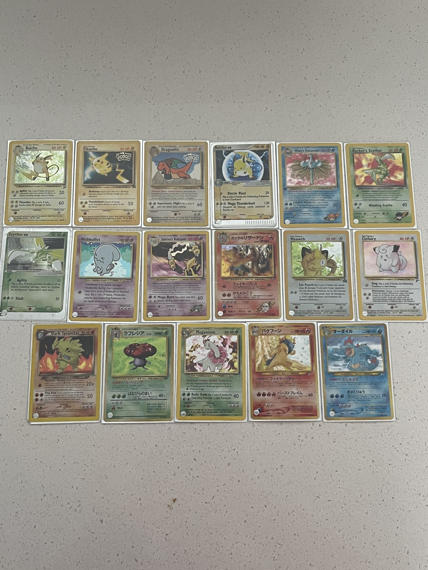 Original Pokemon Cards