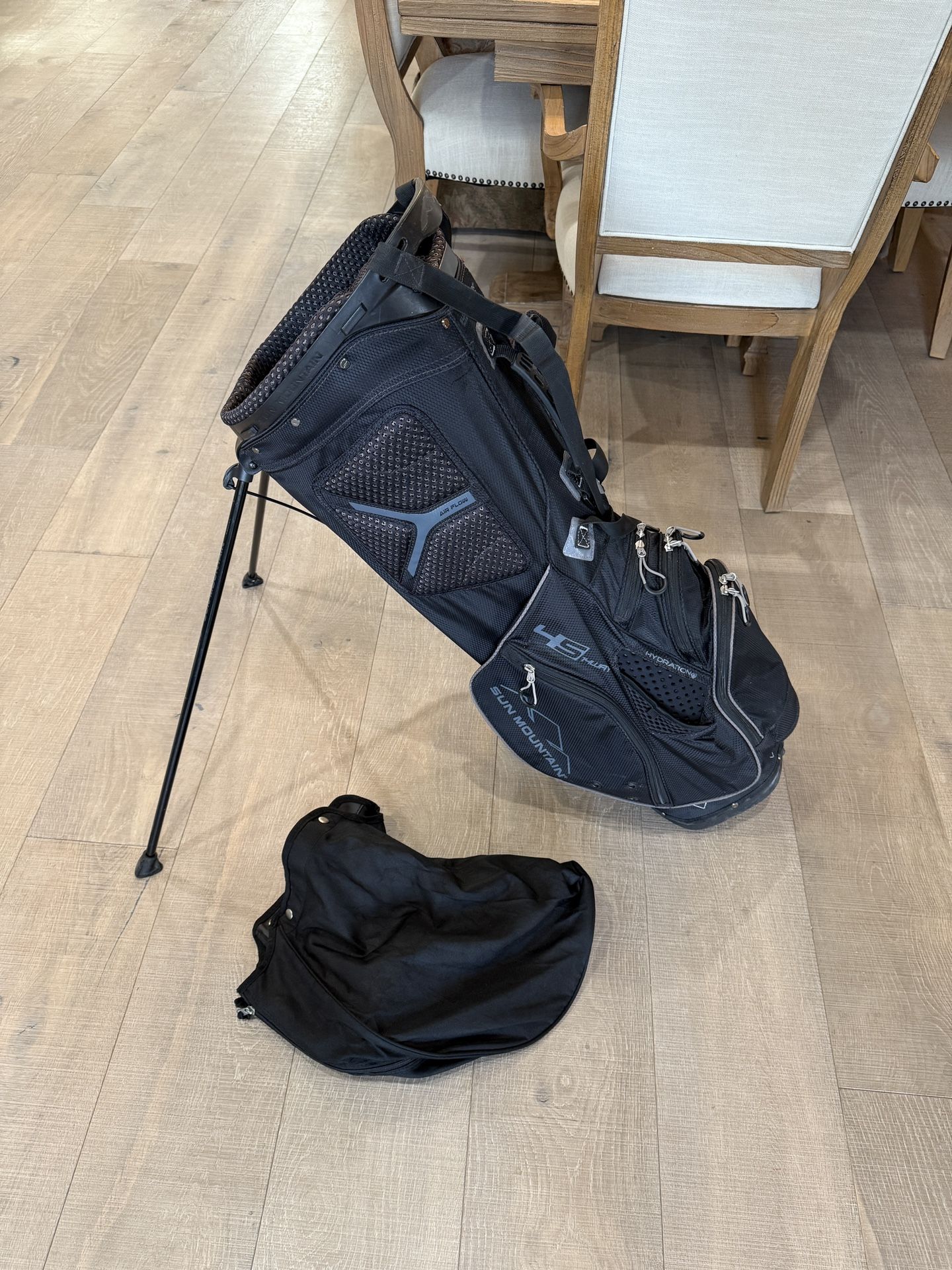 SUN MOUNTAIN 4.5 LS Golf Stand Bag 4 Way Divider w/ Dual X Straps with ...