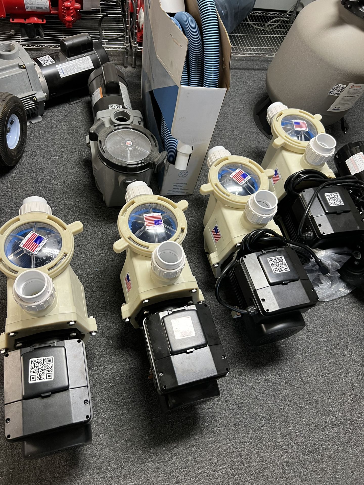 Brand New 3hp Variable Speed Inground Pool Pump Paired With Intelliflo ...