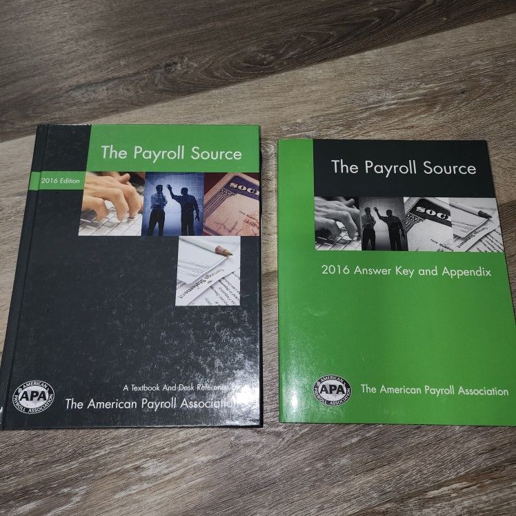 Payroll Source & Answer Key FREE for Sale in La Verne, CA - OfferUp