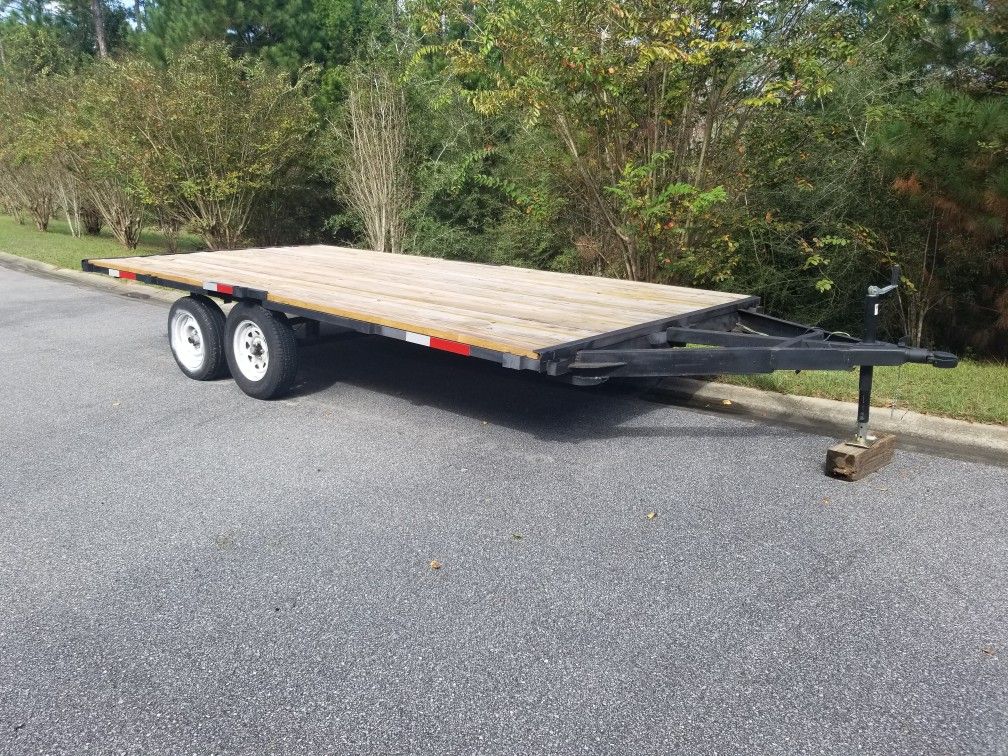 16x8 flatbed trailer for Sale in Crestview, FL - OfferUp
