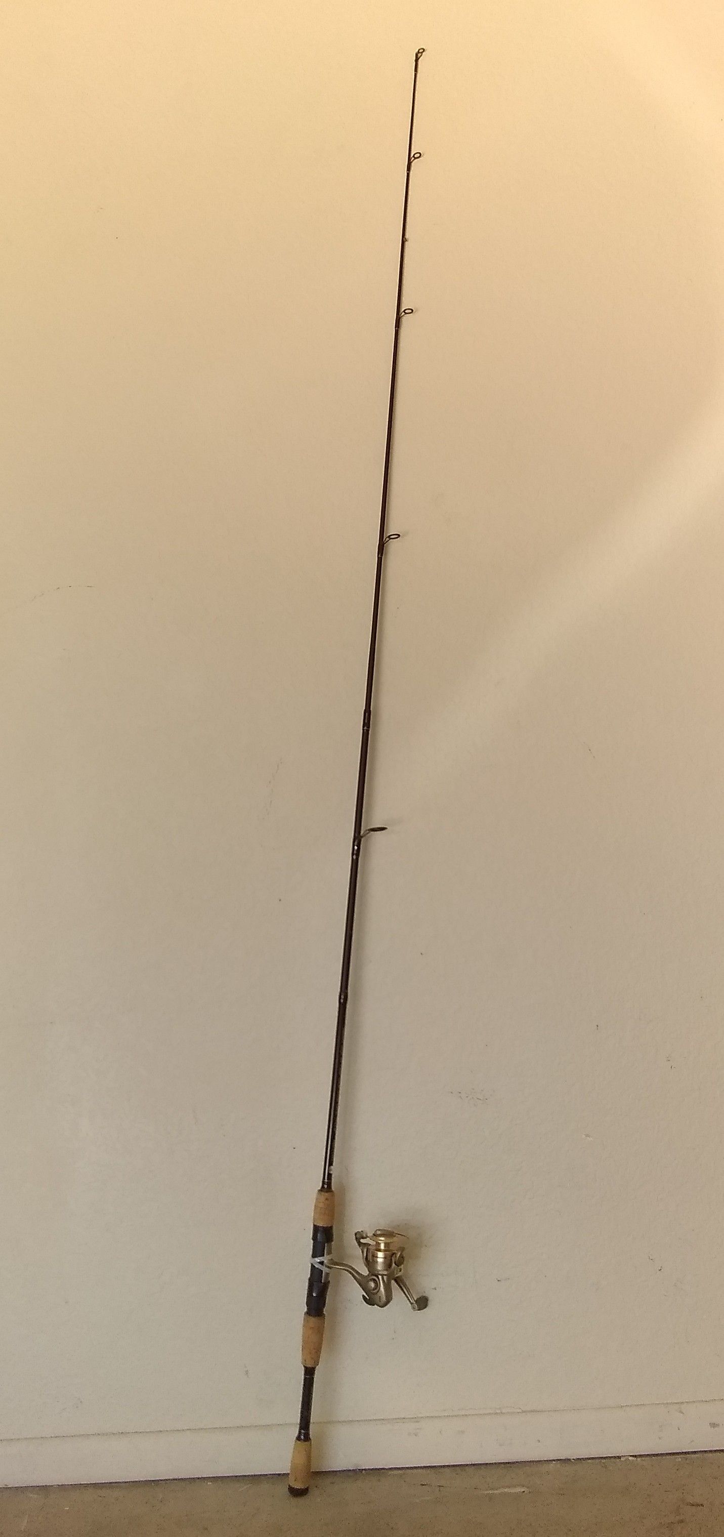 Pinnacle Ultra Balance Fishing Rod + Shakespeare Microspin Reel for ...